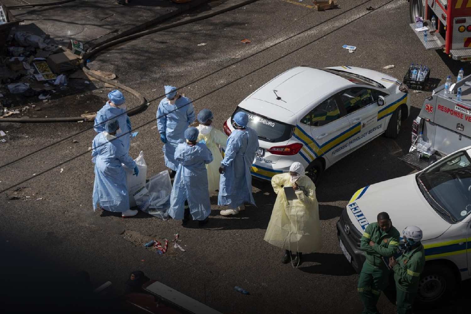Johannesburg fire: photos and interviews with an eye witness and ...