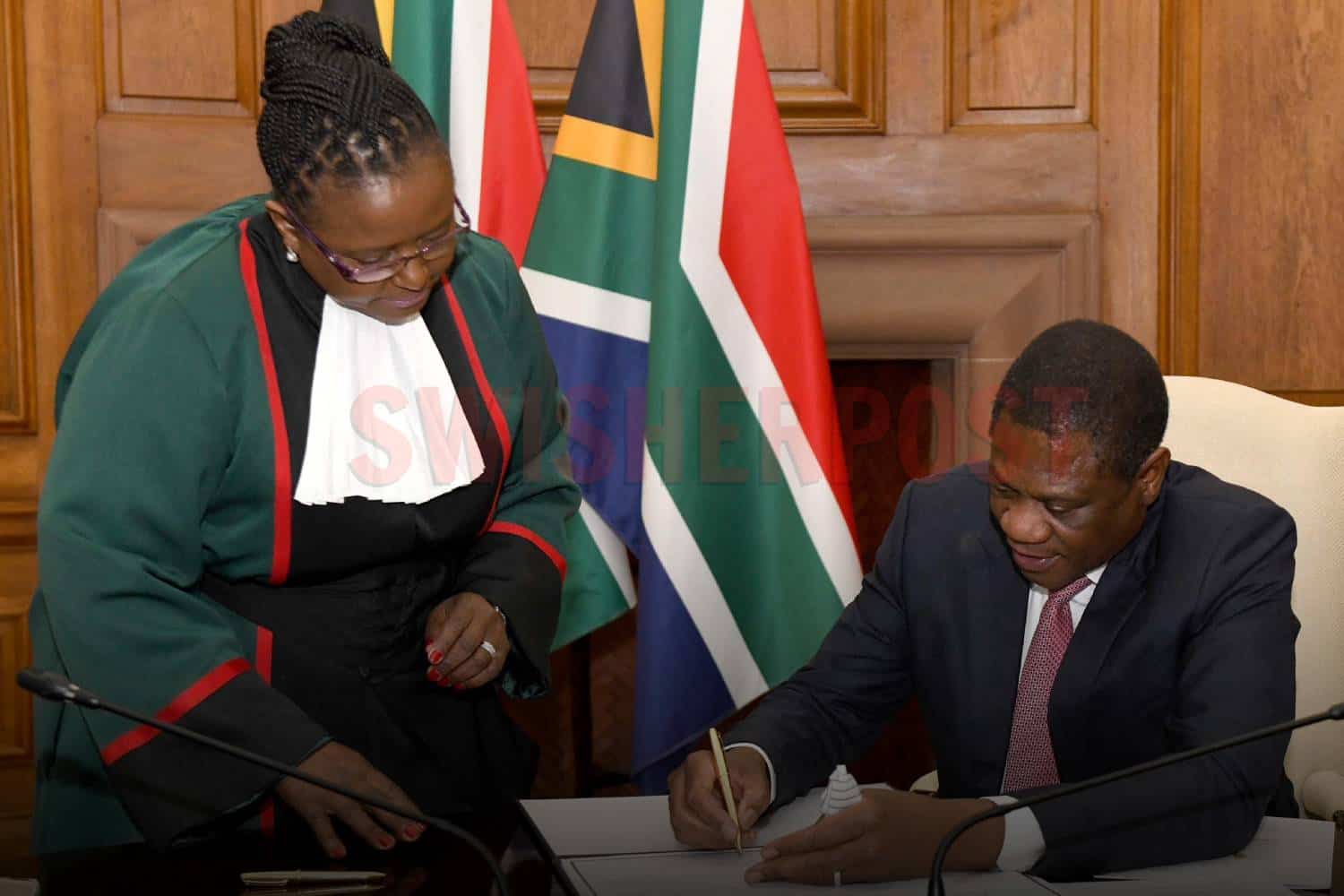 In pictures: Paul Mashatile sworn in as Acting President of South ...